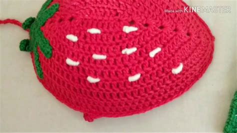 Biquíni Morango De Crochê