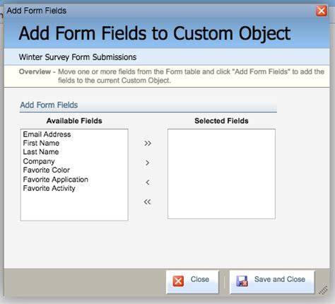 Creating Custom Objects To Track Form Submissions In Eloqua Tegrita