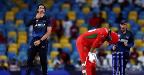 David Wiese Stars In Namibias Super Over Win In Low Scoring Thriller