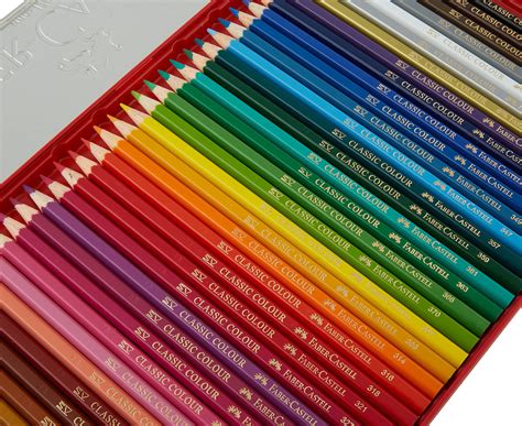 Faber-Castell 36 Classic Colour Pencils Gift Tin | Scoopon Shopping
