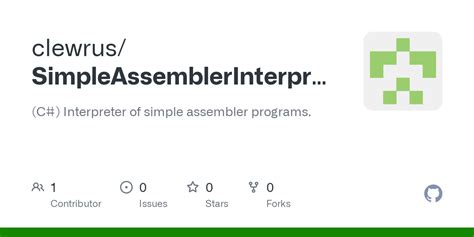 Github Clewrussimpleassemblerinterpreter C Interpreter Of Simple