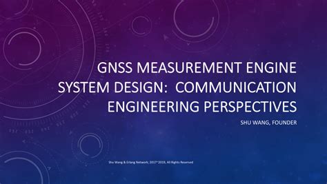 Pdf Gnss Measurement Engine System Design Communication Engineering