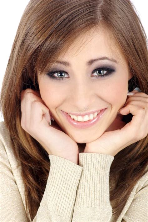 Glamour woman. beauty. stock photo. Image of laugh, facial - 7617960