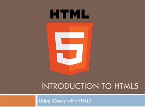 PPT Introduction To HTML5 PowerPoint Presentation Free Download ID 2230450