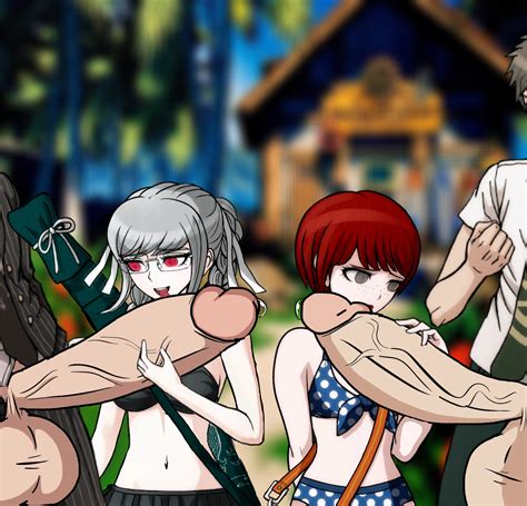 Rule 34 2boys 2girls Balls Big Balls Big Penis Danganronpa