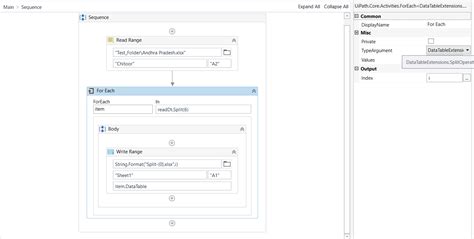 How To Split Data Table From Excel Sheet Studio UiPath Community Forum