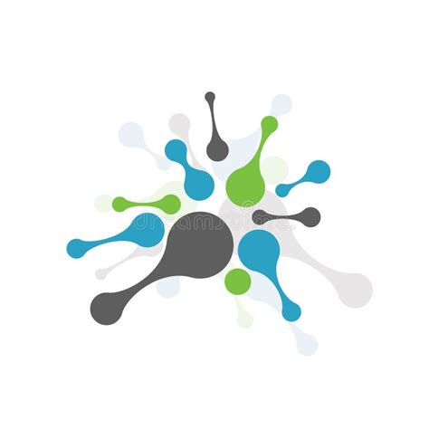 Abstract Molecular Connection Stock Vector Illustration Of Health Information 74428562