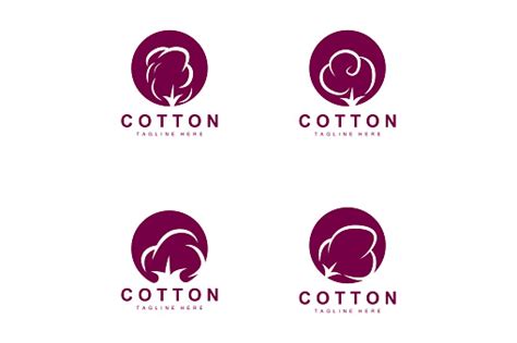 코튼 로고 부드러운 코튼 플라워 디자인 벡터 자연 유기농 식물 의류 재료 및 미용 섬유 건강한 생활방식에 대한 스톡 벡터 아트 및 기타 이미지 건강한 생활방식 고급