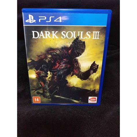 Jogo Dark Souls III Ps4 Mídia Física Seminovo Shopee Brasil