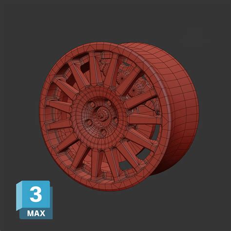 Mahdi Afrasiabi Ring Brake Disk And Caliper Modeling And Uvmapping