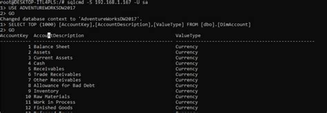 Connecting Sql Server Using Sqlcmd And Bash Script Prisoft Technology