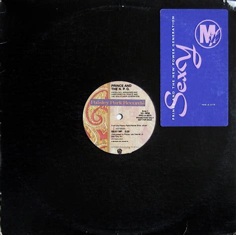 Prince The New Power Generation Sexy Mf Vinyl Discrepancy Records