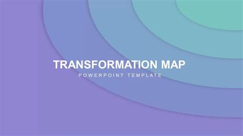 Transformation Map PowerPoint Template 2 3 4 5 Year Slidebazaar
