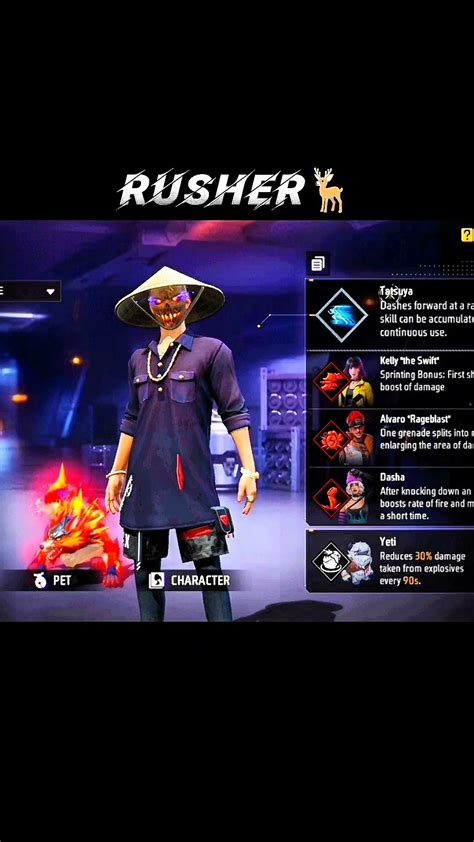 Cs Rank Best Character Skill Combination🥵340 Hp🔥 Freef Youtube