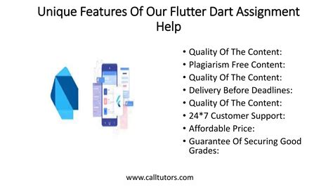 Flutter Dart Assignment Help Ppt
