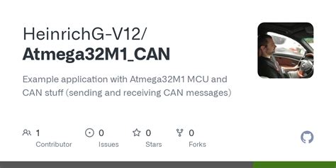 Github Heinrichg V12 Atmega32m1 Can Example Application With
