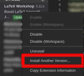 Warning Command Latex Workshop Onenterkey Not Found Issue