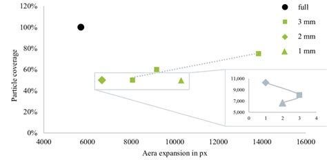 Dependency Of The Expansion Of The Area In Comparison To Geometrical Download Scientific