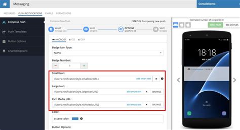Personalize Push Notification Images With Smart Text Backendless