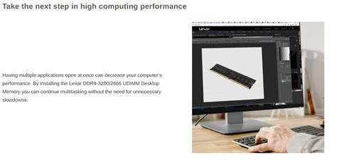 Lexar Value Performance Ddr4 3200mhz Desktop Pc Ram 8gb 16gb 32gb Shopee Malaysia