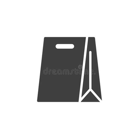 Paper Packaging Vector Icon Stock Vector Illustration Of Simple
