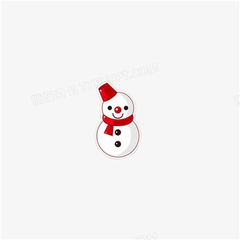 雪人PNG图片素材下载 雪人PNG 熊猫办公