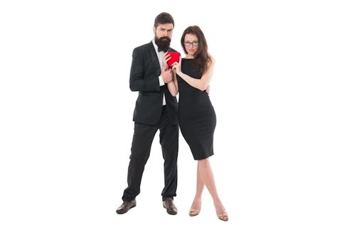Amour éternel Couple élégant Célébrer Une Occasion Spéciale Amour Et