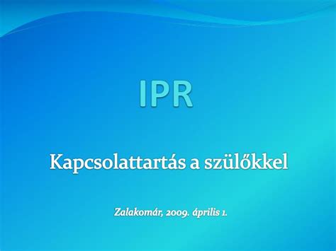 Ppt Ipr Powerpoint Presentation Free Download Id 4934308