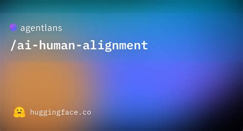 agentlans ai human alignment · hugging face