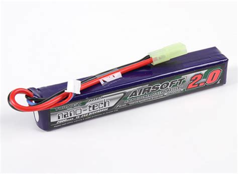 Batteries Rc Turnigy Nano Tech Mah S C Lipo Airsoft Pack T Connector Toys Hobbies