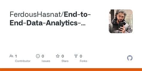 Github Ferdoushasnatend To End Data Analytics Pipeline Etl Mysql
