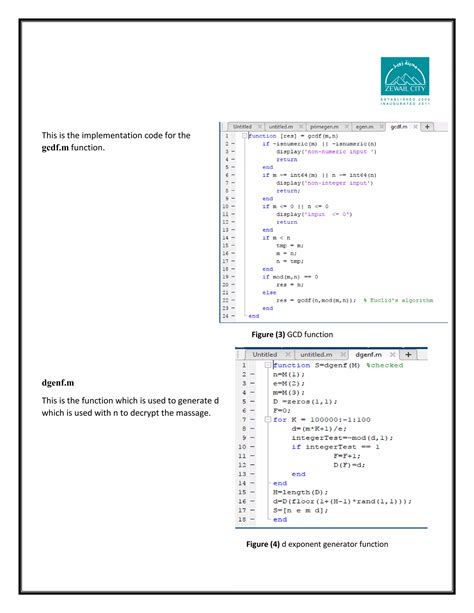 RSA Algorithm Report PDF