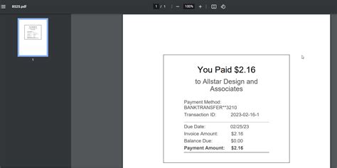 Downloading Invoices And Receipts In The Client Portal Bigtime Software