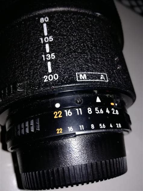 Nikon Ed Af Nikkor 80 200mm 128 D