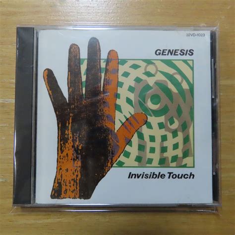 【やや傷や汚れあり】4988006603707【国内初期3200円盤cd】ジェネシス インビジブル・タッチ32vd 1023の落札