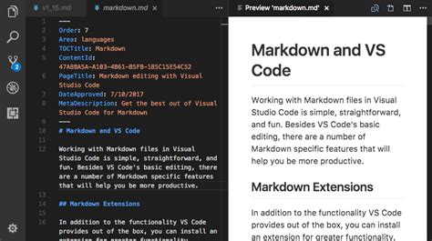 VS Code ออกเวอรชน 1 15 ปรบปรงการรองรบไฟลขนาดใหญ ออกรน 64 บตบนวนโดวส เพมความ