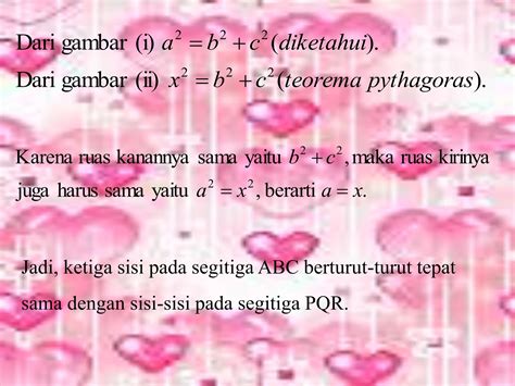 Materi Tentang Teorema Pythagoras Ppt Ppt
