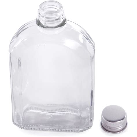 Set Of 10 Glass Flask Bottles With Lids 200ml Set Of 10 Glass Flask Bottles With Lids 200ml