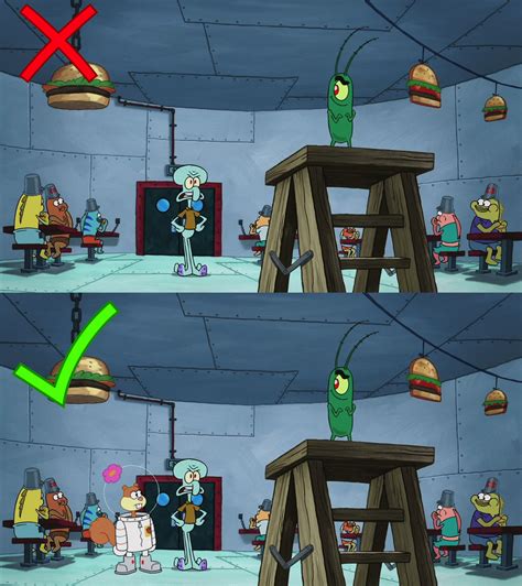 It Shouldve Been Squidward And Sandy To Suspect Planktons Scheme In