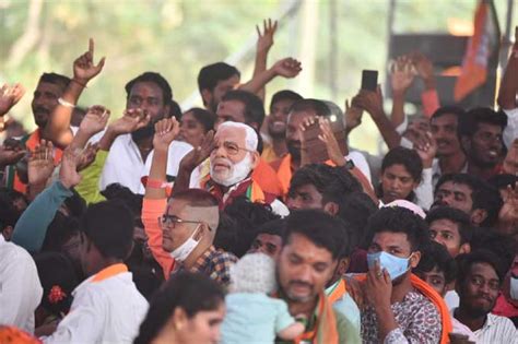 Modi కామారెడ్డిలో భాజపా విజయ సంకల్ప సభలో పాల్గొన్న ప్రధాని మోదీ Pm