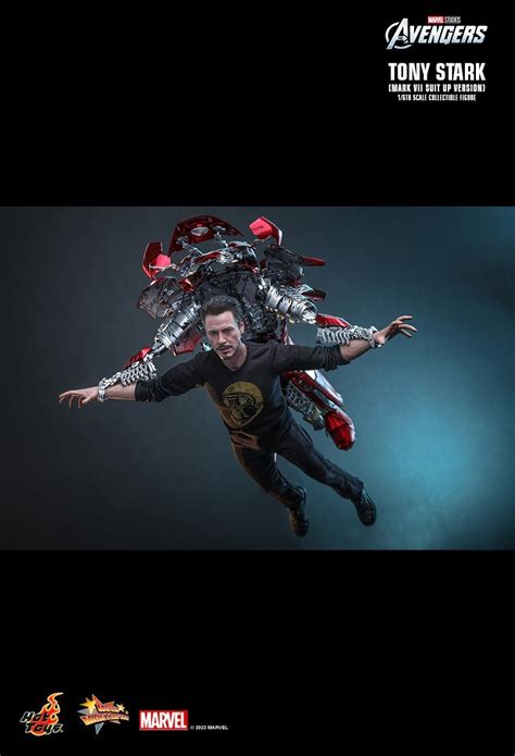 New Product Hot Toys The Avengers Tony Stark Mark Vii Suit Up