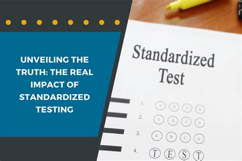 Unveiling The Truth The Real Impact Of Standardized Testing Lance Bradford Scholarship