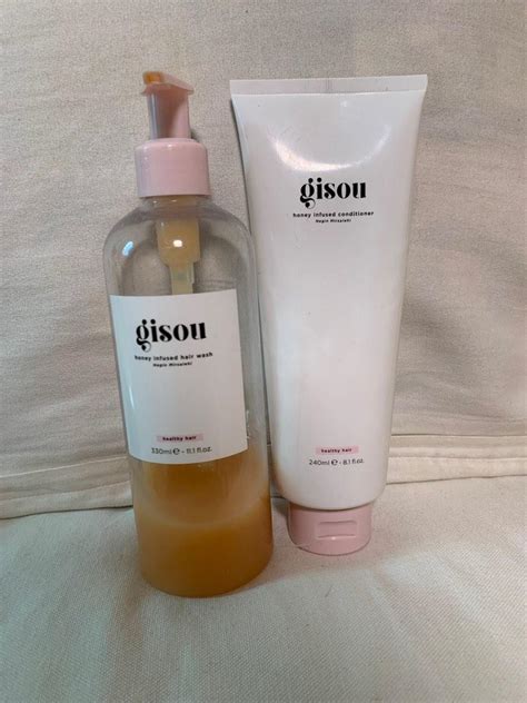 Gisou Shampoo And Conditioner 美容＆化妝品 健康及美容 頭髮護理 Carousell