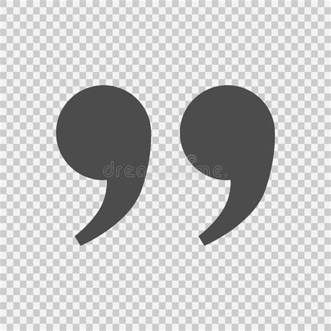 A Quotemarks Quotation Quote Speech Mark Commas Stock Vector