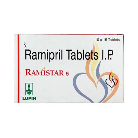 5mg Ramistar Ramipiril Tablets At ₹ 322box Rahate Colony Nagpur