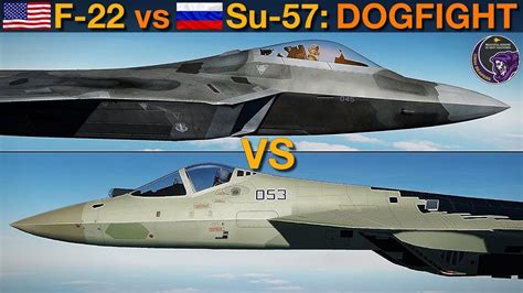 IMPROVED F-22 Raptor vs Su-57 Felon: 5th Gen Dogfight | DCS - YouTube