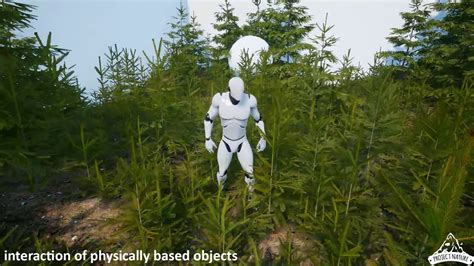 Ue4 Vegetation Interaction Youtube