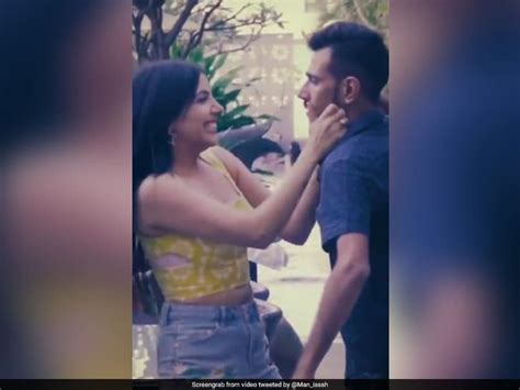 Yuzvendra Chahal Gets His Cheeks Pulled In Tiktok Video Watch