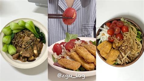 🍚 자취 집밥 브이로그 야채도 고기도 참 잘먹는 사람 표고버섯 찜 샐러드 파스타 오봉집 칼낙지 Youtube