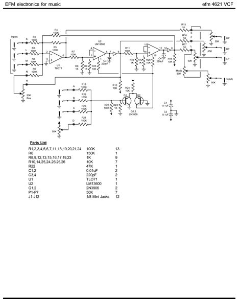 Electro Wiki Schematics Oberheim Sem Type Vcf